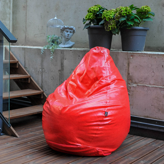 Sarkans Sēžammaiss Restly MERCURY ādas